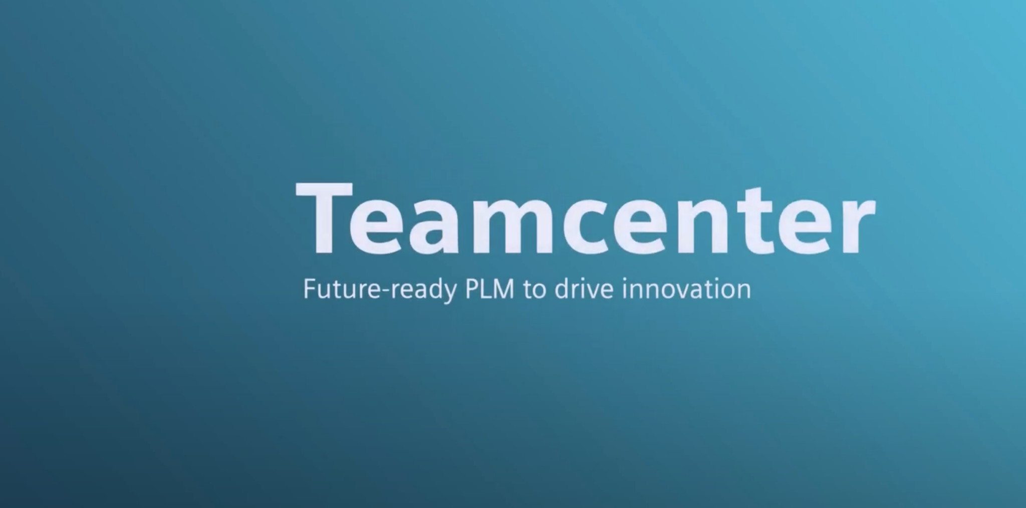 Siemens Digital Industries Software | PLM | Teamcenter