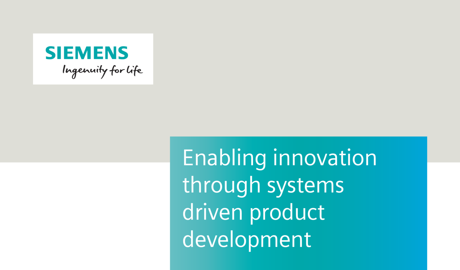 Siemens Digital Industries Software | PLM | Teamcenter