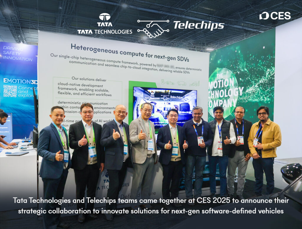 Tata Technologies and Telechips join forces to innovate solutions for next-gen software-defined ...